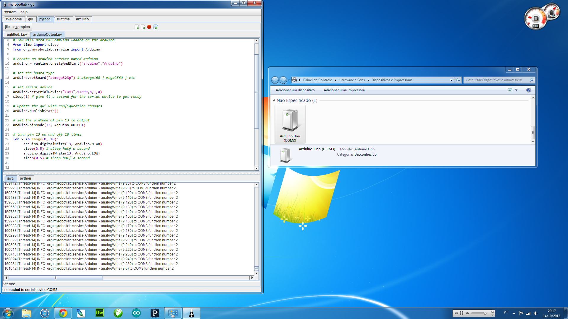 Auto release Arduino Service | MyRobotLab